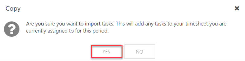Timesheet Header Menus and Icons – OnePlan Support provided by PPM Works