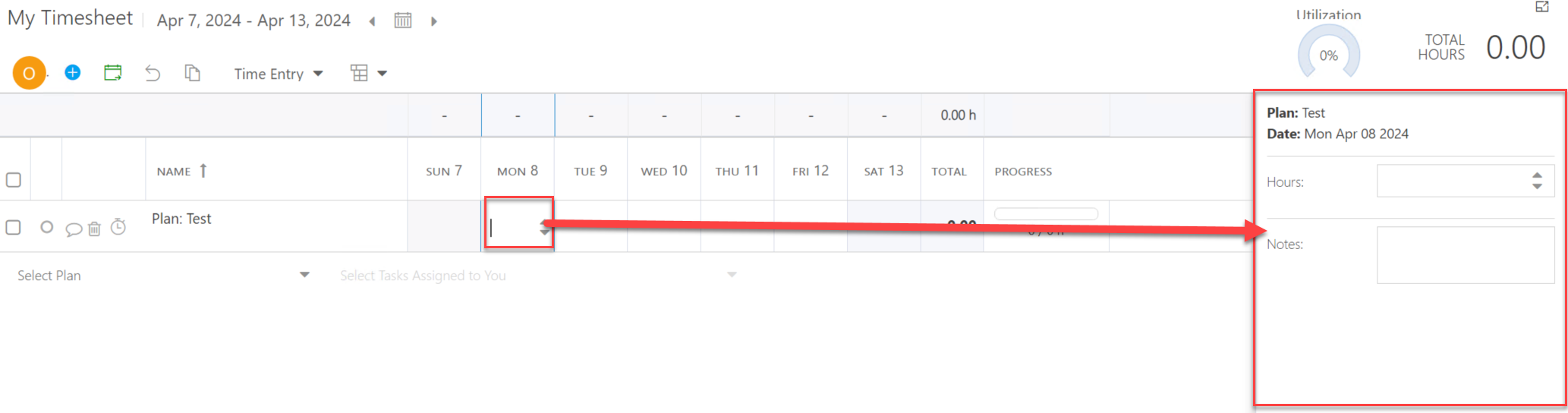 Track Time in Your Timesheet – OnePlan Support provided by PPM Works