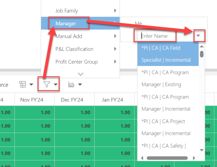 How to Filter by Manager Field in Resource Plan? – OnePlan Support ...