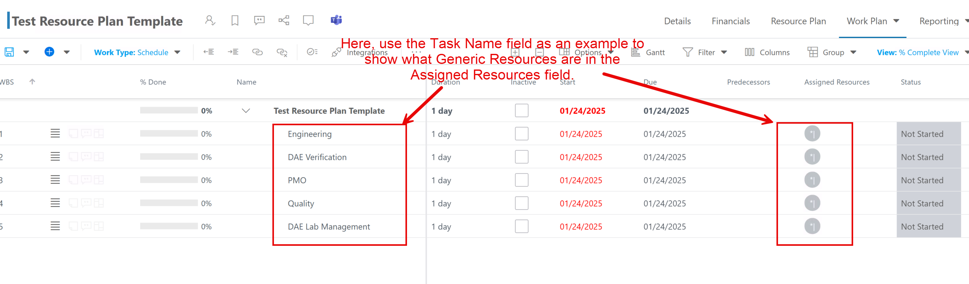 How to Use a Work Plan Template for Standard Resource Planning – OnePlan Support provided by PPM ...